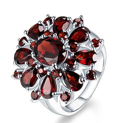 Bague Fleur Rubis | Fleur&Fleuri